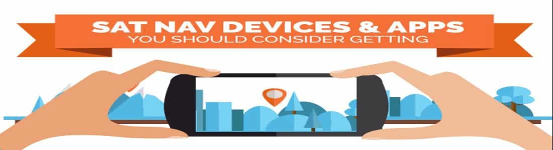 sat nav devices guide and apps | Evolve driving school